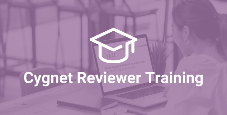Cygnet Reviewer Training 4 – The SAGE Cygnet Award assessment framework ...